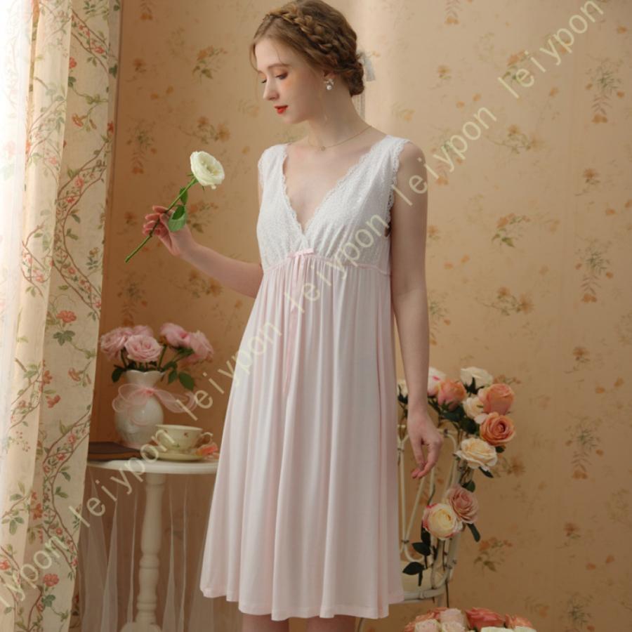 女性シルキーフルスリップセクシーランジェリーVネックネグリジェサテンロングスリップパジャマセクシーなナイトウェア スパゲッティストラップナイトガウン : 5ft-7l3-t9cx ...