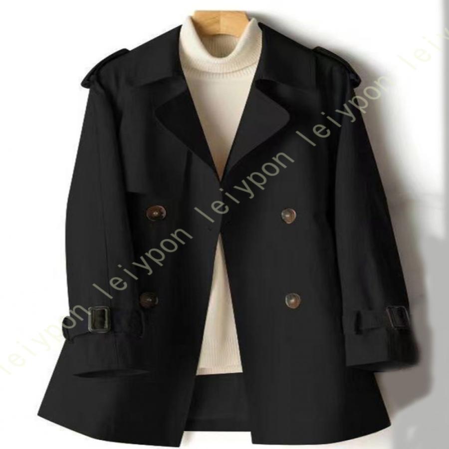 トレンチコート レディース スプリング コート ゆったり ビジネス ウインドブレーカー ショートコート 大人 春秋 ファッション 短いスタイル アウター 長袖 : 67r-ypc-o5tpd ...