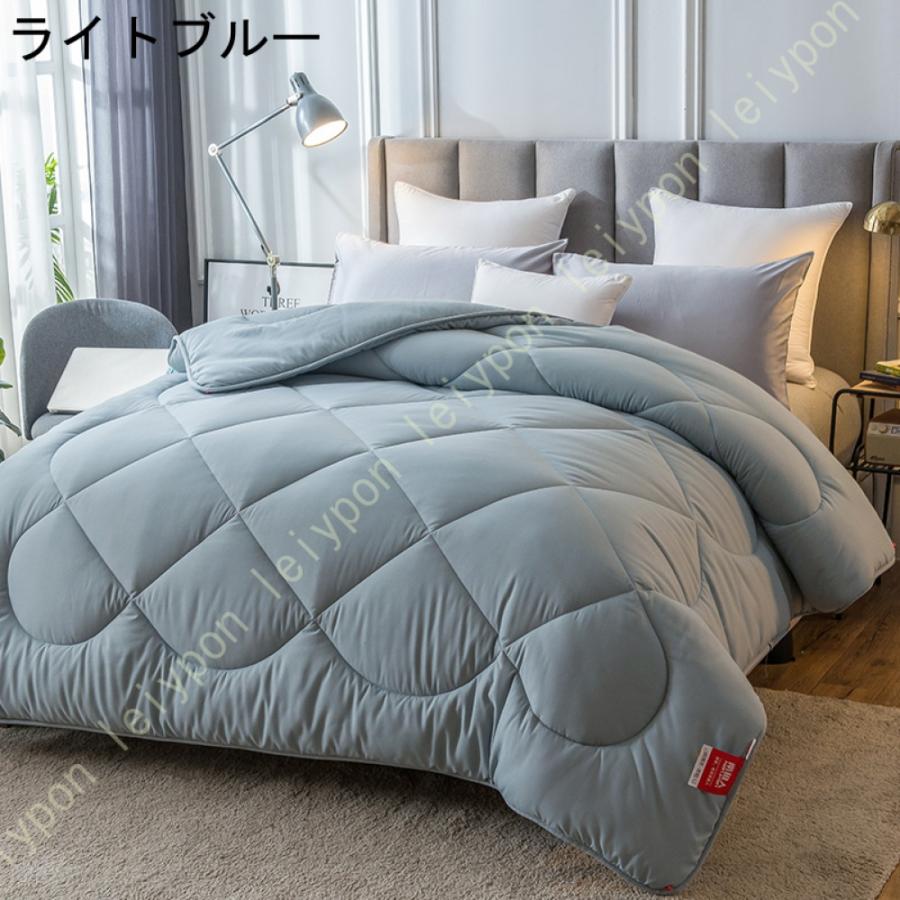 洗える防ダニ掛け布団 セミダブル 180x220cm 洗える高機能中わた ダクロン 洗える 清潔 掛布団 掛けふとん 掛け布団 防ダニ布団 ダニ 防ダニ 丸洗いOK 軽い : leiypon ...