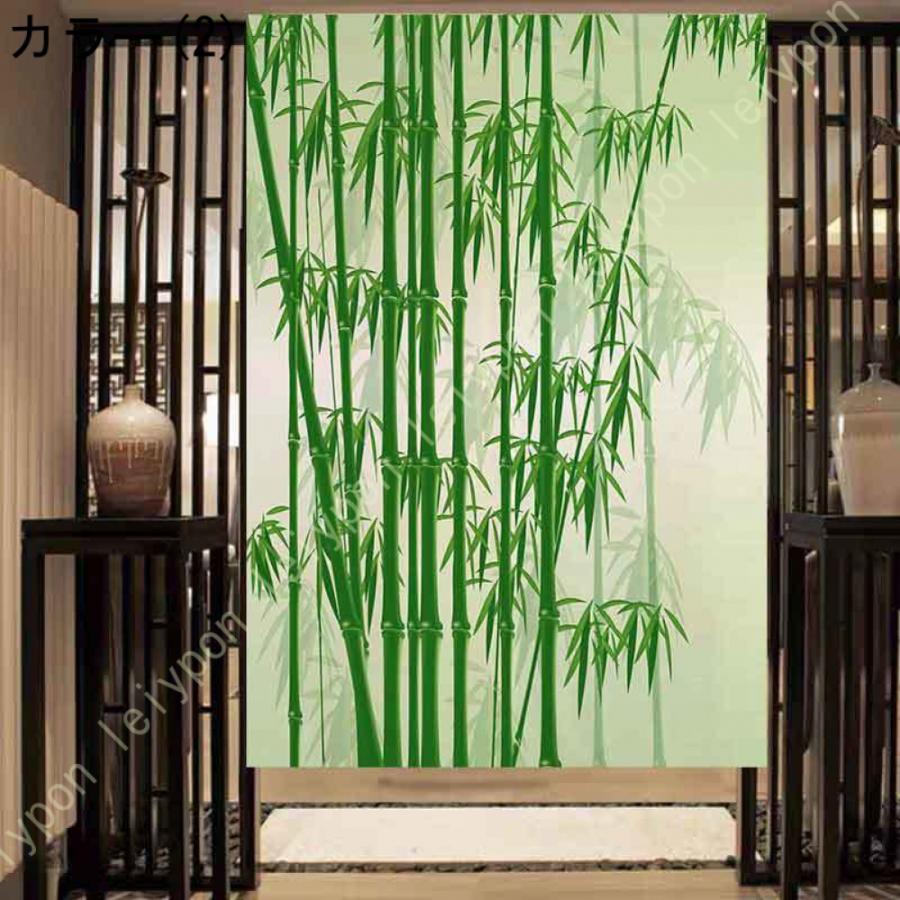 のれん おしゃれ 幅100 85*160cn 風をふさぐ バンブー 90％遮光 半間幅 ロングカーテン お部屋 置物 かわいい 厚手 廊下 ドアカーテン エレガント : leiypon ...