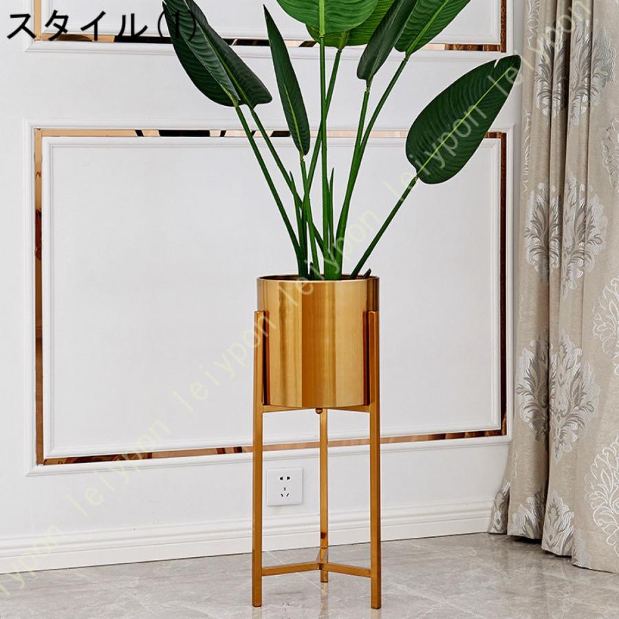 プランタースタンド ゴールド 北欧 プランターベース アイアン フラワーベース フラワースタンド 花台 スリム 花瓶 フラワーポット 鉢置き 鉢台 観葉植物 大型 : leiypon - 通販 ...