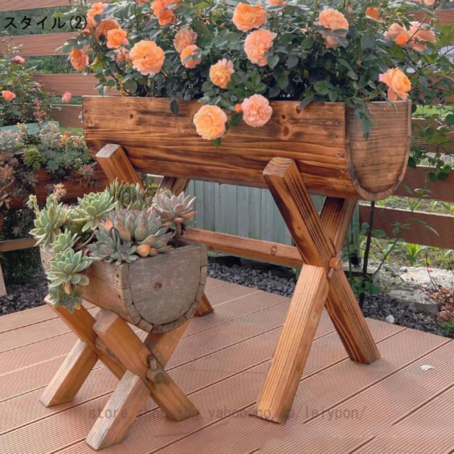 プランター おしゃれ 野菜 長方形 花壇 菜園 庭園 花 フラワーポット 園芸 植木鉢 棚 ガーデニング ガーデン 庭 屋外 家庭菜園 ベランダ ボックス 木製 : leiypon - 通販 ...