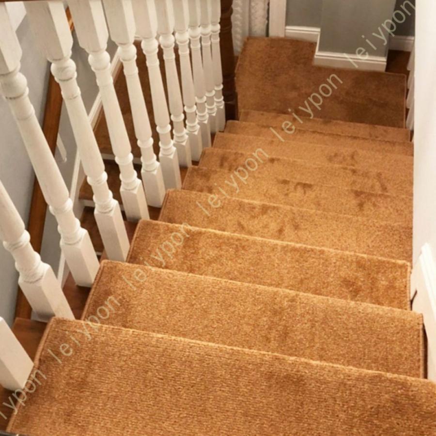 階段 滑り止めマット 防音 キズ防止 四季通用 洗える 階段すべり止めマット 転倒防止 階段クッション 滑り止めシート おしゃれ 折り曲げ付 自由に裁断階段 :8bC-n5x-ZJPU9N ...