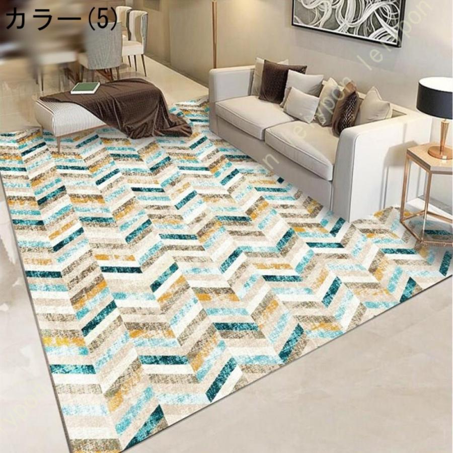 カーペット リビング フロアマット キリム柄 ヨーロッパ風 伝統的 ラグマット ダイニング 客室 ペルシャ風 華奢 デザイン ラグ 通年 大判 長方形 四角 洗える :8gr-umy ...