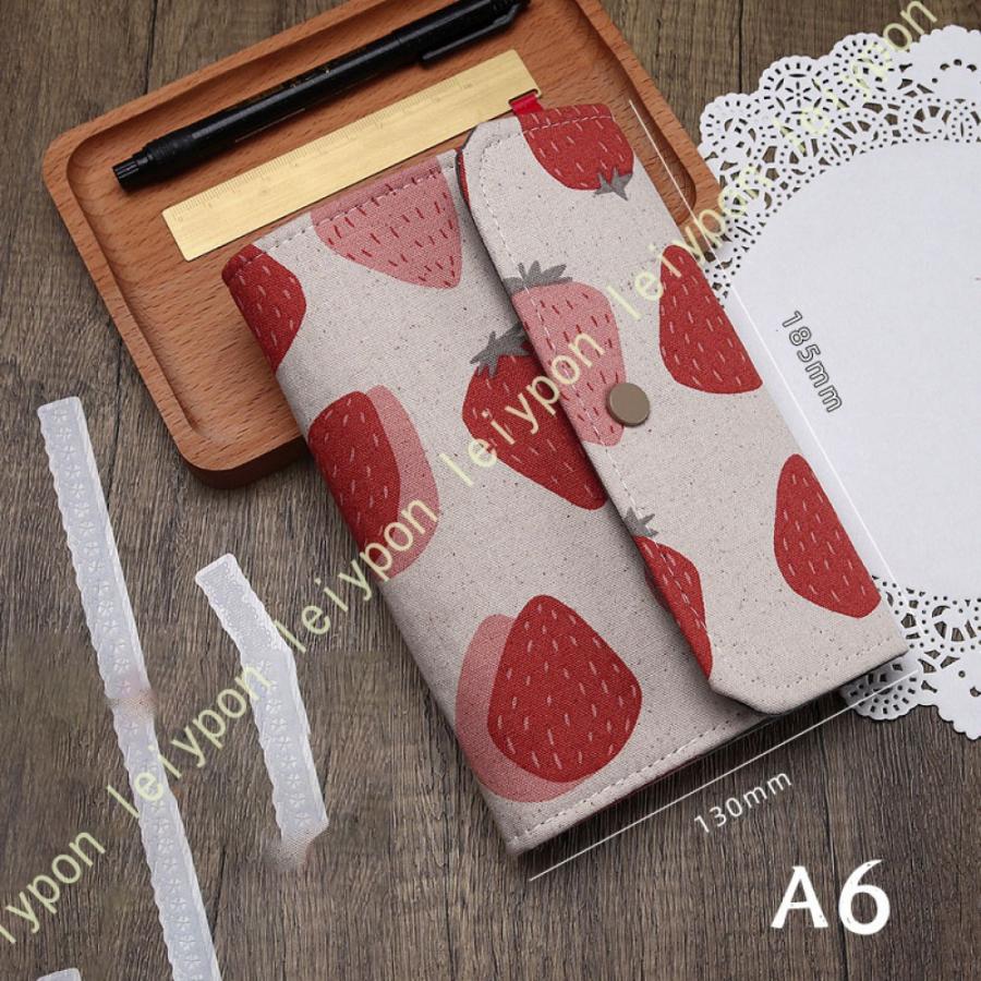 システム手帳 A6 ルーズリーフ手帳 A5 方眼+無地 (差し替えタイプ) 6穴バインダー 合金バインダー かわいい 可愛い 日記ノート ノートダイアリー ノートブック : leiypon ...