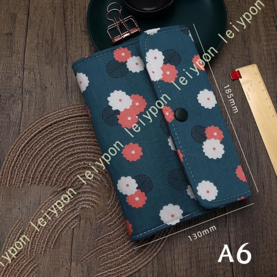 システム手帳 A6 ルーズリーフ手帳 A5 方眼+無地 (差し替えタイプ) 6穴バインダー 合金バインダー かわいい 可愛い 日記ノート ノートダイアリー ノートブック : leiypon ...