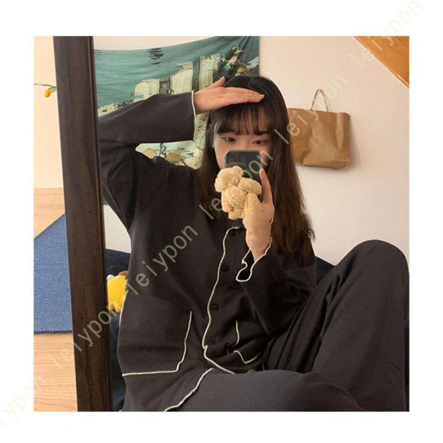 綿100% パジャマ レディース 上下セット 無印 部屋着 春秋 秋冬 ルームウェア 誕生日 女性 おうち時間 ホーム 大人用 クリスマス 出張 前開き 長袖 : leiypon - 通販 ...