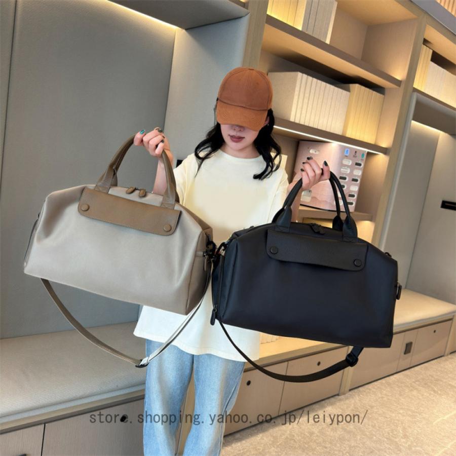 旅行バッグ 大容量 2WAY ボストンバッグ 旅行カバン 軽量 トラベルバッグ おしゃれ 通勤バッグ ジムバック スポーツバッグ 2泊3日 レディース かわいい : leiypon - 通販 ...