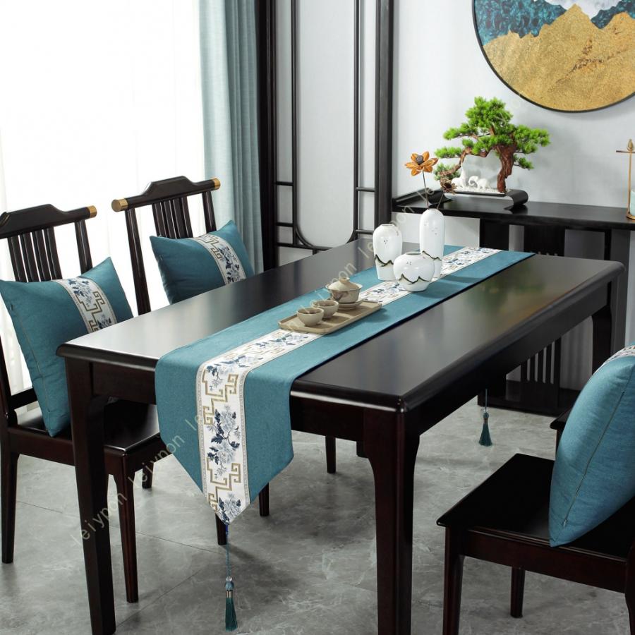 ジャカード織 撥水加工テーブルランナー 約33*220cm シンプルでエレガントな空間を作るインテリア テーブルランナー ダマスク柄 ハンドメイド ゴールド : leiypon - 通販 ...