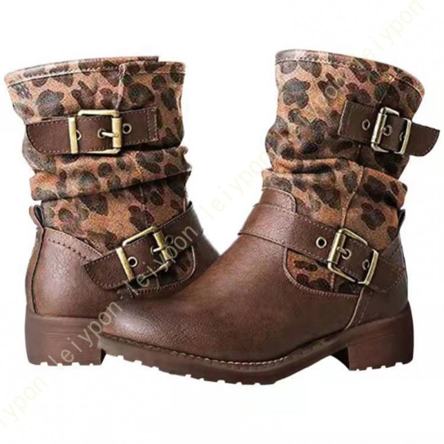 ブーツ レディース エンジニアブーツ ショートブーツ ワークブーツ ミドルブーツ くしゅくしゅ ミドル丈 ショートブーツ おしゃれ 美脚 脚長 ローヒール 3cm :ane-ryk ...