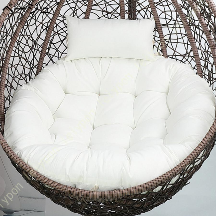 屋内 屋外 ハンモックチェアクッション 座面クッション ゆりかご ラタンチェア 滑り止め 取り外し可能 洗えるカバー ハンギングチェア :b4x-cub-JHOP0:leiypon - 通販 ...