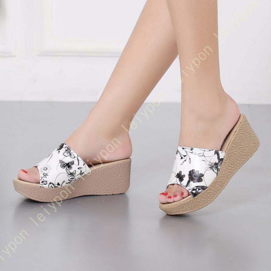 6.5cmヒール 美脚 ウェッジソール ミュール サンダル レディース ウッド ヒール 厚底 ハイヒール パンプス 26cm 痛くない プラス 下駄 ストラップ 黒 : leiypon ...