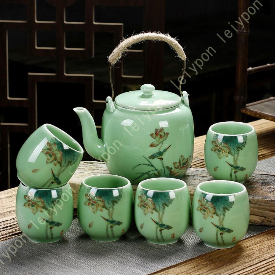 土瓶急須 湯呑み 茶敷セット 急須セット 湯呑みセット ペア おしゃれ セット ギフト 結婚祝い お茶 茶器セット ティーポット 北欧 かわいい 湯のみ 来客用 : cfp-61r ...