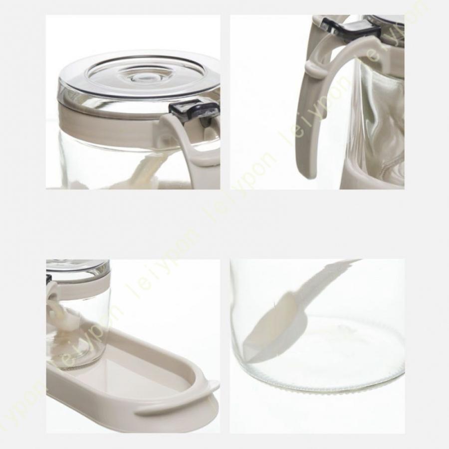 大容量 調味料入れ 使いやすい おしゃれ マーナ 調味料ポット 砂糖 塩入れ 塩 保存 調味料ケース 保存容器 粉物入れ 容器 小さじスプーン付 砂糖入れ : leiypon - 通販 ...