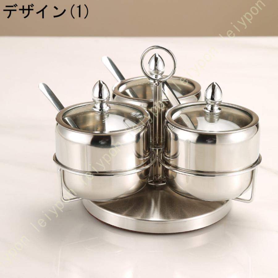 調味料ポット 調味料入れ 家庭用 多機能 ステンレス 調味料入れ ドレッシングボトル 調味料 容器 塩 砂糖 ボウル 調味料容器 台所 キッチン 健康便利 :d1p-90k-27ZCHFW ...