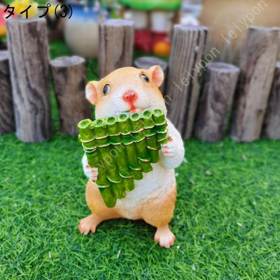 LxRx9 オーナメント ハムスター オブジェ こだわった ガーデン ねずみ かわいいガーデニング置物 ベランダ ガーデニング おもしろい置物 ガーデン雑貨 :dlF-tb5-7C15GW ...