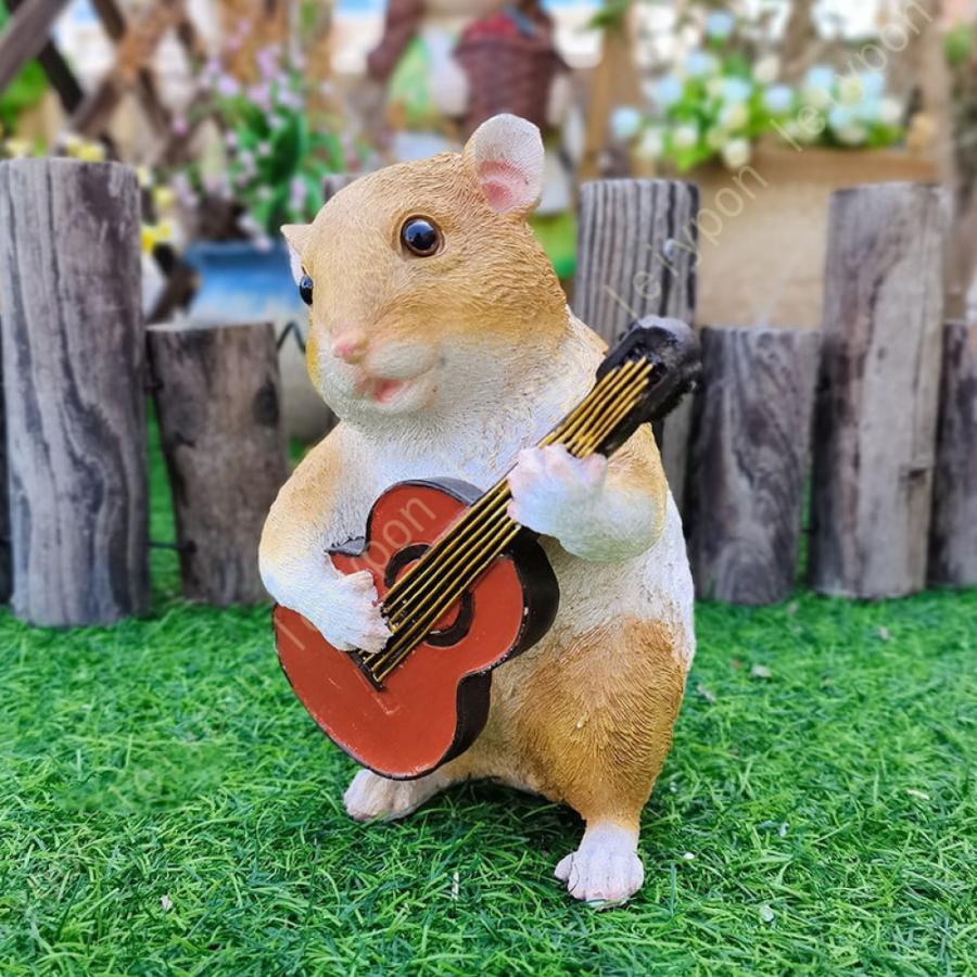 LxRx9 オーナメント ハムスター オブジェ こだわった ガーデン ねずみ かわいいガーデニング置物 ベランダ ガーデニング おもしろい置物 ガーデン雑貨 :dlF-tb5-7C15GW ...
