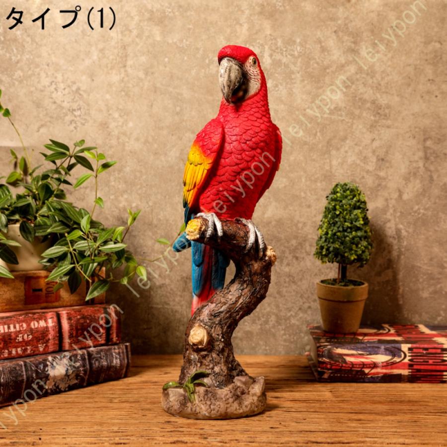 ガーデンオーナメント 小鳥 置物 ガーデンオブジェ 玄関 卓上 事務室 鳥の飾り 鳥の装飾 癒しグッズ 本物そっくり インコ おきもの 玄関におく置き物 樹脂材質 :dlF-tb5 ...