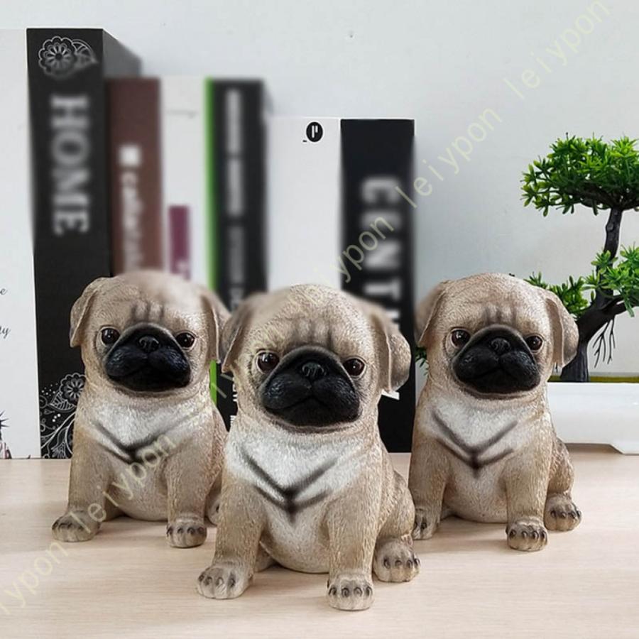 犬の置き物 高級 ブルドッグ オーナメント いぬ イヌ インテリア イヌオブジェ 仔犬 卓上 室内 リビング ダイニング デコレーション オブジェ :dlF-tb5-7C1NBR ...