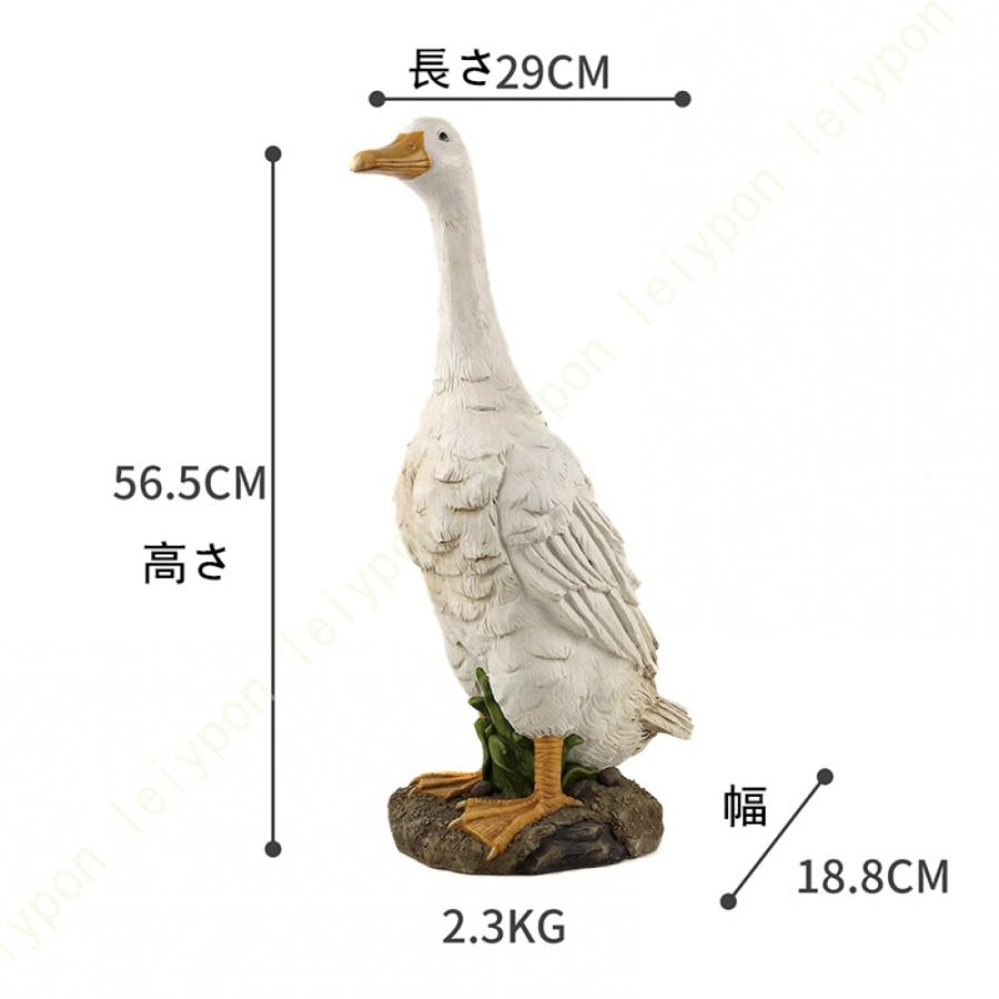 ガーデニング置物 あひる 庭の飾り屋外動物 アヒルのオーナメント 庭の彫像 鴨の彫像 レトロ ポリレジン 屋外装飾 アニマルオブジェ ガーデンオブジェ :dlF-tb5-7C1NJ9 ...