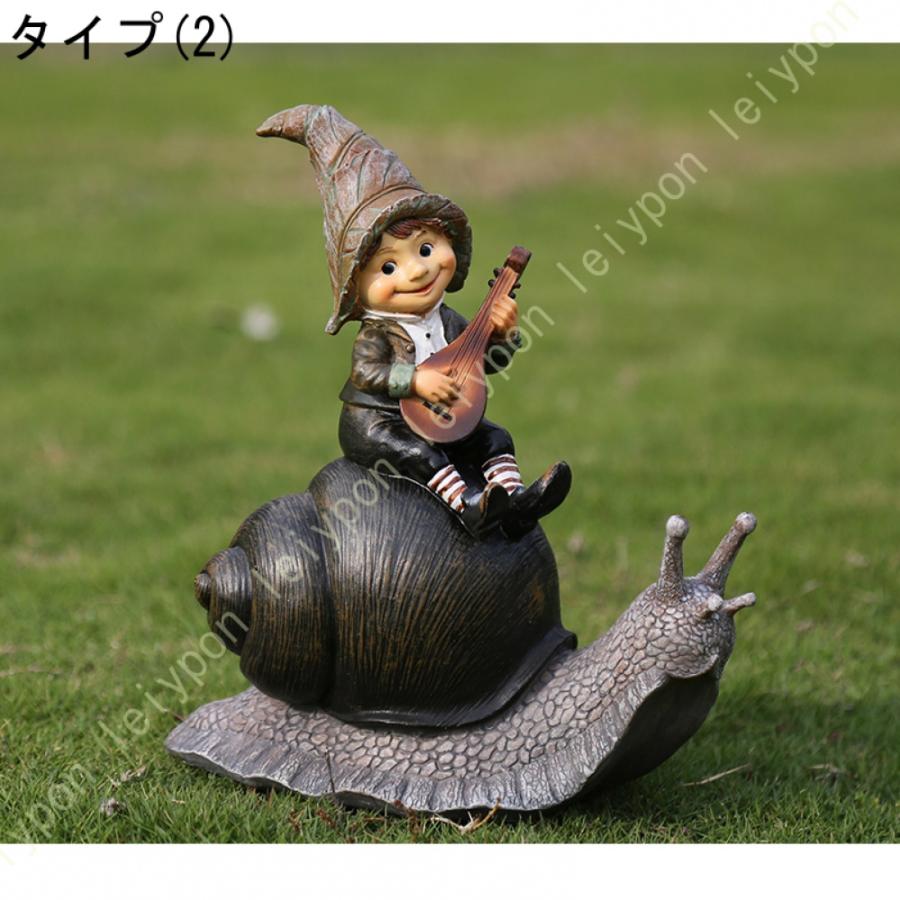 ガーデンオーナメント 庭オブジェ カントリー置物 置き物 女の子とカタツムリ かわいい プレゼント 庭 屋外 樹脂 ガーデニング雑貨 可愛い雑貨 :dlF-tb5-7C1PGP:leiypon ...