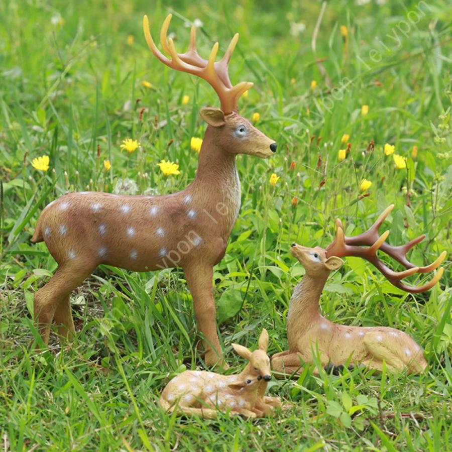 LxRx9 ガーデニング 置物 鹿 オーナメント おしゃれ かわいい ガーデン 雑貨 グッズ 動物 おきもの 北欧 庭飾り インテリア ディア 園芸 庭 : leiypon - 通販 ...