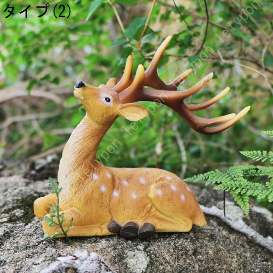 LxRx9 ガーデニング 置物 鹿 オーナメント おしゃれ かわいい ガーデン 雑貨 グッズ 動物 おきもの 北欧 庭飾り インテリア ディア 園芸 庭 : leiypon - 通販 ...