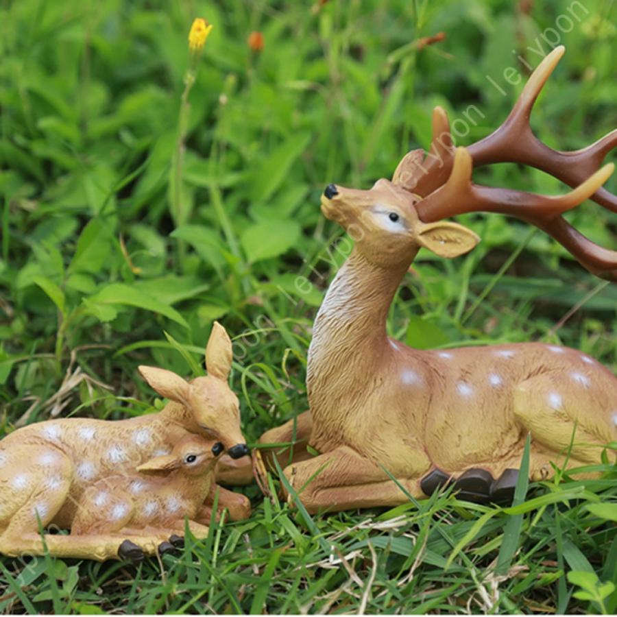 LxRx9 ガーデニング 置物 鹿 オーナメント おしゃれ かわいい ガーデン 雑貨 グッズ 動物 おきもの 北欧 庭飾り インテリア ディア 園芸 庭 : leiypon - 通販 ...