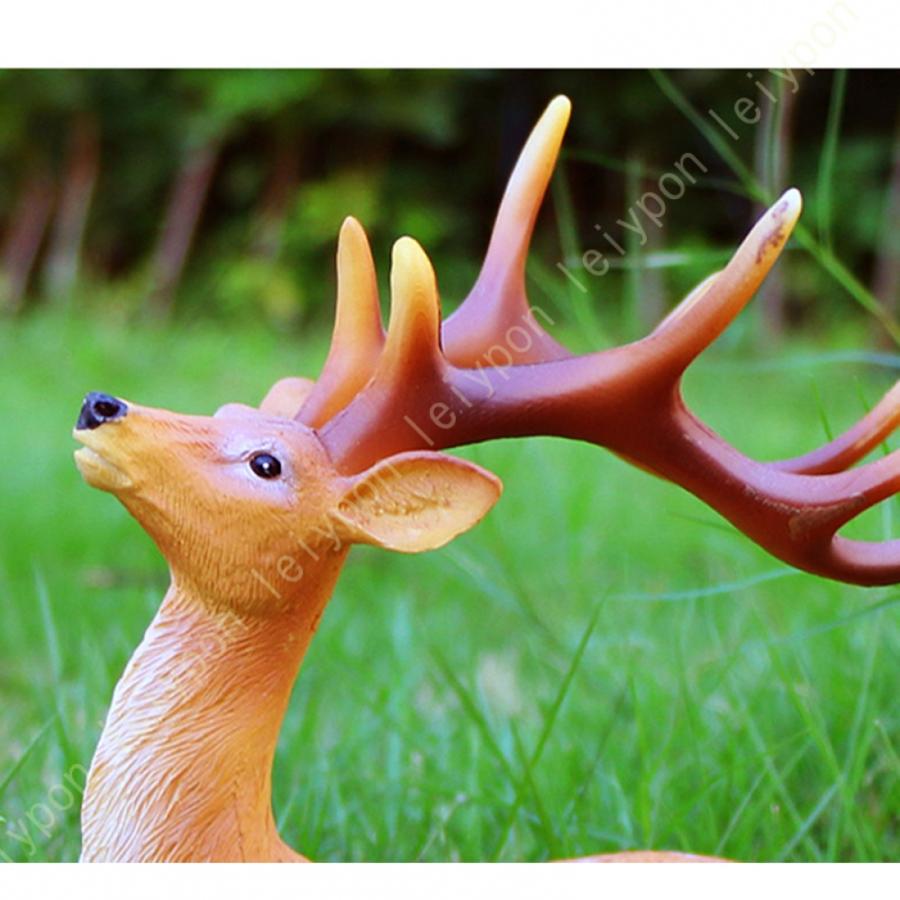 LxRx9 ガーデニング 置物 鹿 オーナメント おしゃれ かわいい ガーデン 雑貨 グッズ 動物 おきもの 北欧 庭飾り インテリア ディア 園芸 庭 : leiypon - 通販 ...