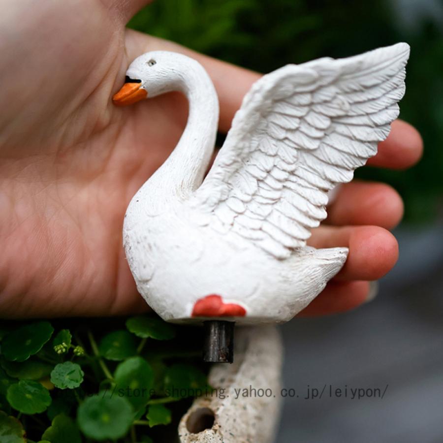 プランターポット 樹脂 水抜き穴なし アヒル プランター 水耕栽培 フラワーポットスタンド 可愛い アヒル雑貨 アヒルの像 アニマルオブジェ 多肉植物 サボテン : dlf-tb5 ...
