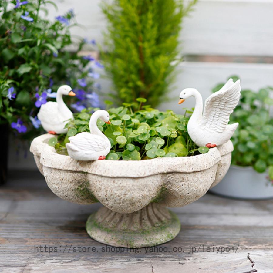プランターポット 樹脂 水抜き穴なし アヒル プランター 水耕栽培 フラワーポットスタンド 可愛い アヒル雑貨 アヒルの像 アニマルオブジェ 多肉植物 サボテン : dlf-tb5 ...