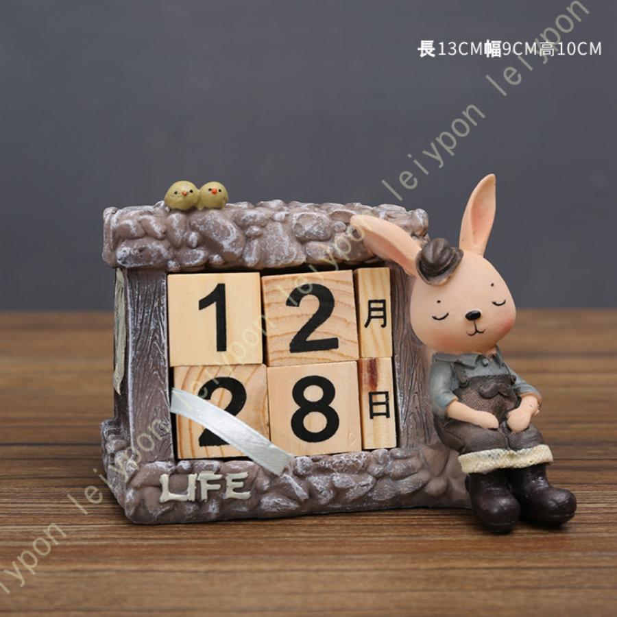 木製 万年カレンダー ブロック DIY 再利用可能 手作り木製彫刻 癒し デスクカレンダーおしゃれ雑貨 デスクカレンダー インテリア装飾 : leiypon - 通販 - Yahoo!ショッピング
