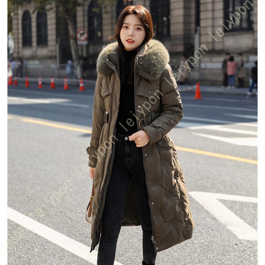 ダウンコート ダウン コート ダウンジャケット アウター 上着 ロングコート ファー レディース 50代 40代 30代 ミセス 秋 冬 大きいサイズ 上品 防寒 ロング丈 : euw-xxl ...
