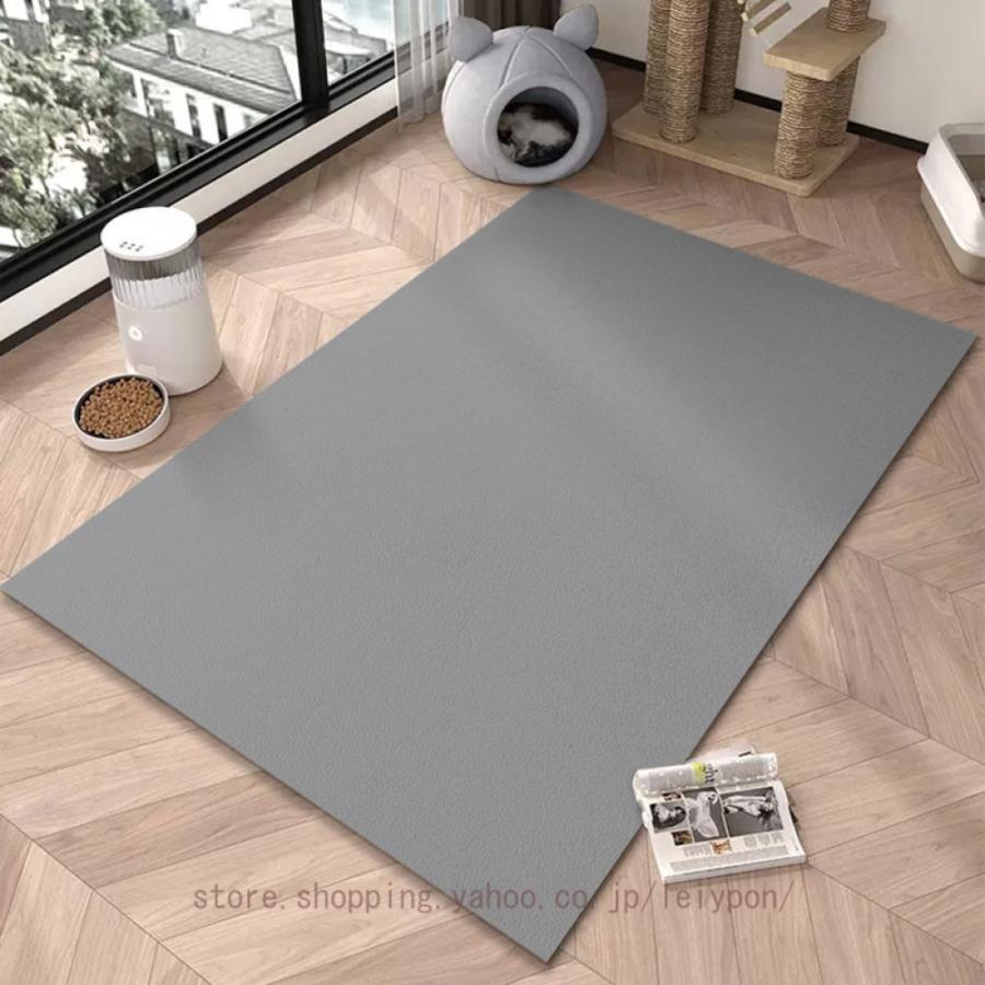 洗える ペット用 滑り止め 防水シート 怪我防止 ゲージマット ペット床材 フローリング pvcマット ペット ビニール 傷防止 ドッグマット 無地 かわいい : leiypon - 通販 ...