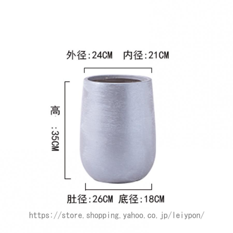 植木鉢 セメント製 プランター 北欧 水抜き穴付き 通気性 シンプル アイデア植木鉢 大口径 多肉ポット 大型 オシャレ 丸形 室内 おしゃれ デパート ホテル : g03-qcn ...
