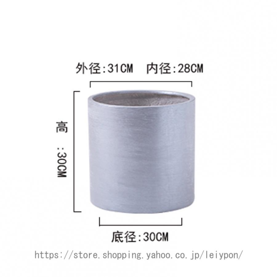 植木鉢 セメント製 プランター 北欧 水抜き穴付き 通気性 シンプル アイデア植木鉢 大口径 多肉ポット 大型 オシャレ 丸形 室内 おしゃれ デパート ホテル : g03-qcn ...
