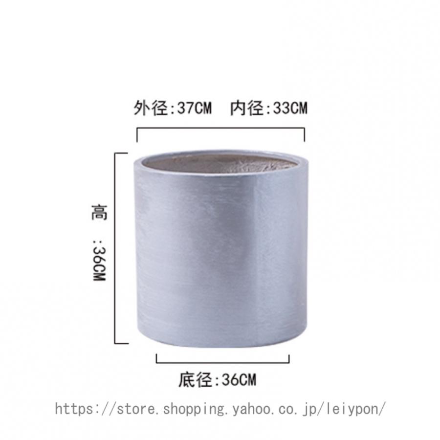 植木鉢 セメント製 プランター 北欧 水抜き穴付き 通気性 シンプル アイデア植木鉢 大口径 多肉ポット 大型 オシャレ 丸形 室内 おしゃれ デパート ホテル : g03-qcn ...