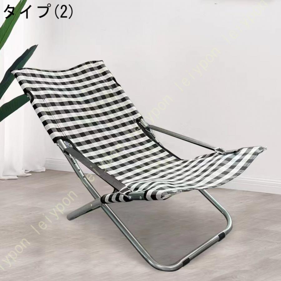 リクライニングチェア 折りたたみ椅子 折り畳みベッド パーソナルチェア アウトドア レジャー 背もたれ 怠け者携帯椅子 昼休み 寝椅子 家庭用 オフィス : leiypon - 通販 ...
