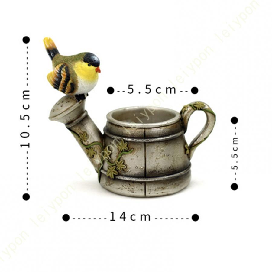 盆栽鉢 植木鉢 樹脂 プランター 底穴あり カートゥーン コンパクト 小鳥の植木鉢 インテリア 多肉植物 クリエイティブ 可愛い 園芸 ガーデン 鉢植え植物 : g03-qcn-vqembb ...