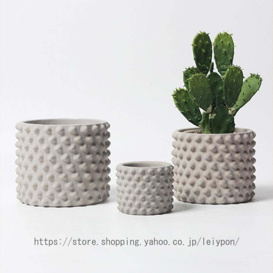 サボテン鉢 植木鉢 多肉植物鉢 北欧 セメント製 底に水抜き穴あり 北欧 シンプル 幾何 クリエイティブ バブル形状 円形 園芸用品 サボテン 鉢植え 花 : g03-qcn-vqes9sc ...