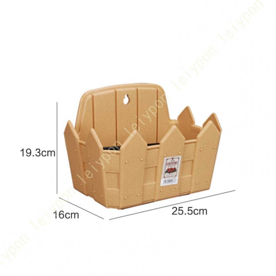 鉢 壁掛けプランター 吊り 樹脂鉢 壁掛け式 柵式 観葉植物 飾る 収納かご オシャレ 観葉植物 インテリア 室内 屋外 壁掛け バルコニー シンプル 鉢カバー :g03-qcn-VQESB6 ...