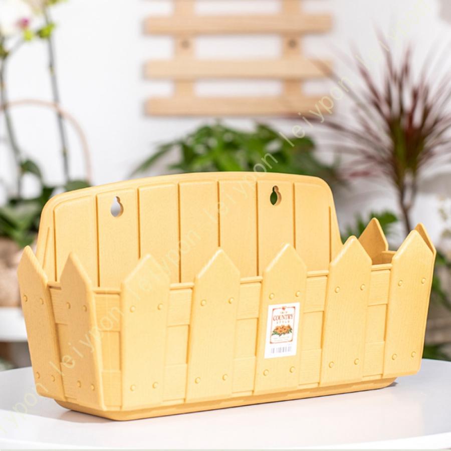 鉢 壁掛けプランター 吊り 樹脂鉢 壁掛け式 柵式 観葉植物 飾る 収納かご オシャレ 観葉植物 インテリア 室内 屋外 壁掛け バルコニー シンプル 鉢カバー :g03-qcn-VQESB6 ...