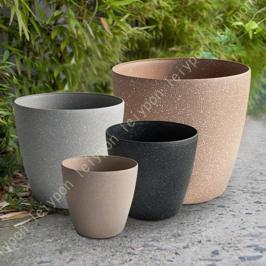 観葉植物ポット 鉢植え プラスチック 自動吸水鉢 丸形 シンプル 北欧 オシャレ 怠け者の植木鉢 自動吸水 大口径 ガーデニング用品 デスクトップ盆栽 自動給水 :g03-qcn-VQEUAR ...