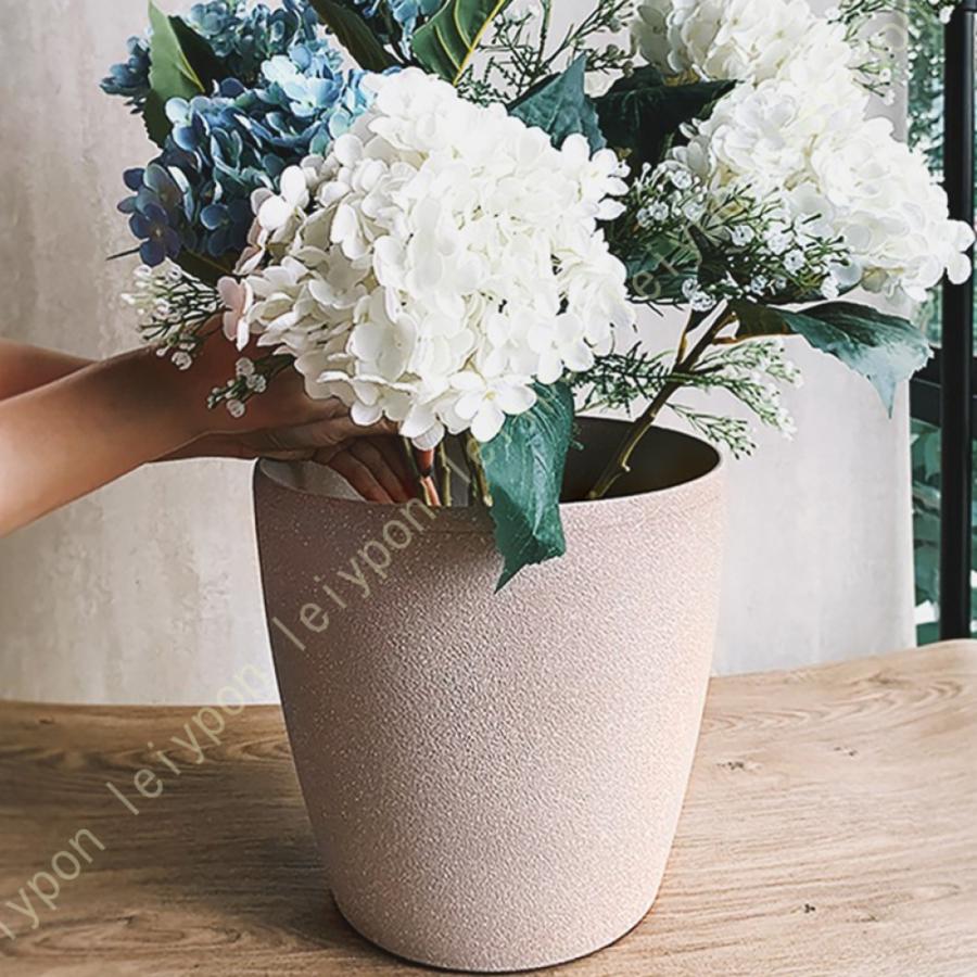 観葉植物ポット 鉢植え プラスチック 自動吸水鉢 丸形 シンプル 北欧 オシャレ 怠け者の植木鉢 自動吸水 大口径 ガーデニング用品 デスクトップ盆栽 自動給水 :g03-qcn-VQEUAR ...