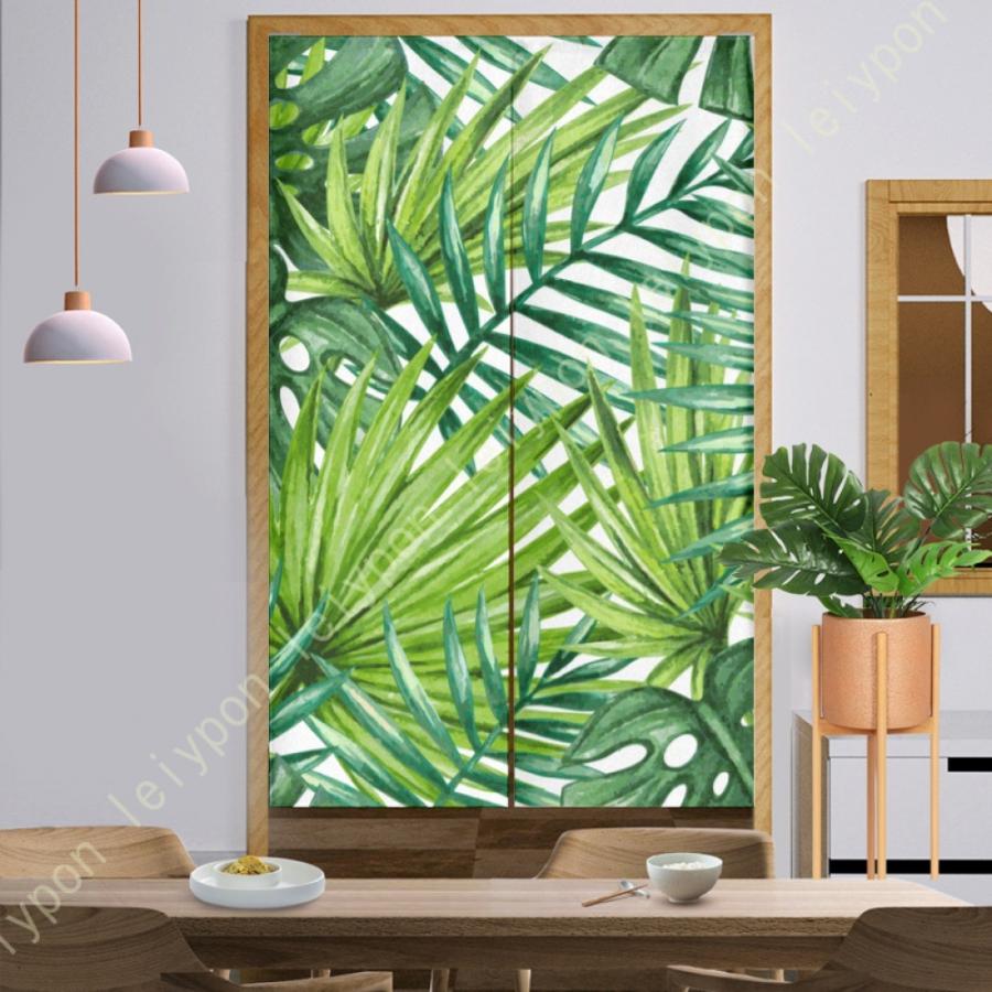 のれん 暖簾 ノレン インテリア デザイン 簡約 北欧 シンプル 簡単 モダン 玄関 キッチン リビング 間仕切り 洗面所 寝室 小窓用 飲食店 目隠し 雑貨 : leiypon - 通販 ...