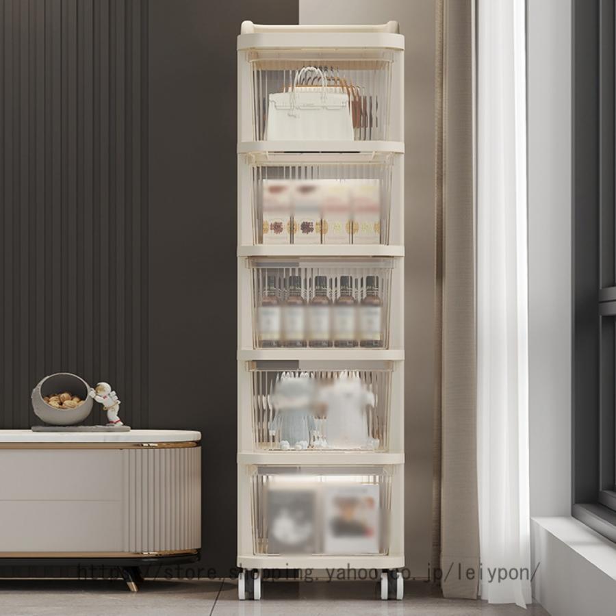 引き出しワゴン 収納 ケース キャスター付き ハンドル付き おしゃれ かわいい メイクワゴン 雑誌 本 小物収納 整理整頓 掃除道具 片付け リビング ミニワゴン : hgn-zak ...