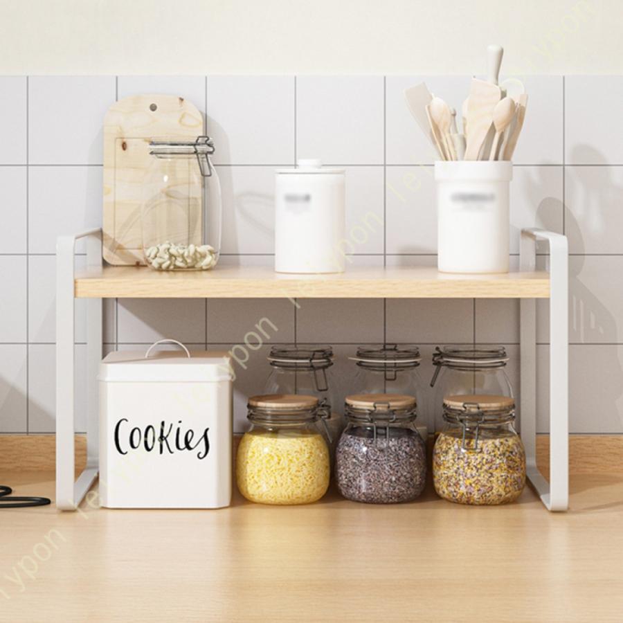 ins 化粧品ラック スパイスラック キッチンラック 収納ラック カップ収納ラック卓上整理収納 オシャレ お手入れ簡単 インテリア スリム 耐用 多機能収納ラック : leiypon - 通販 ...