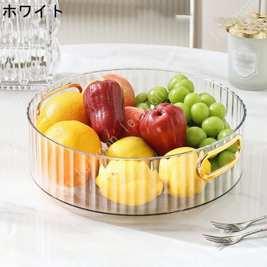 トレー 収納 調味料 入れ 回転式 トレイ 小物入れ 収納 調味料置き 調味料トレー キッチン 収納 台所 収納 果物 メイク収納 おしゃれ 楽チン取り出し 大容量 :hgN-zaK ...