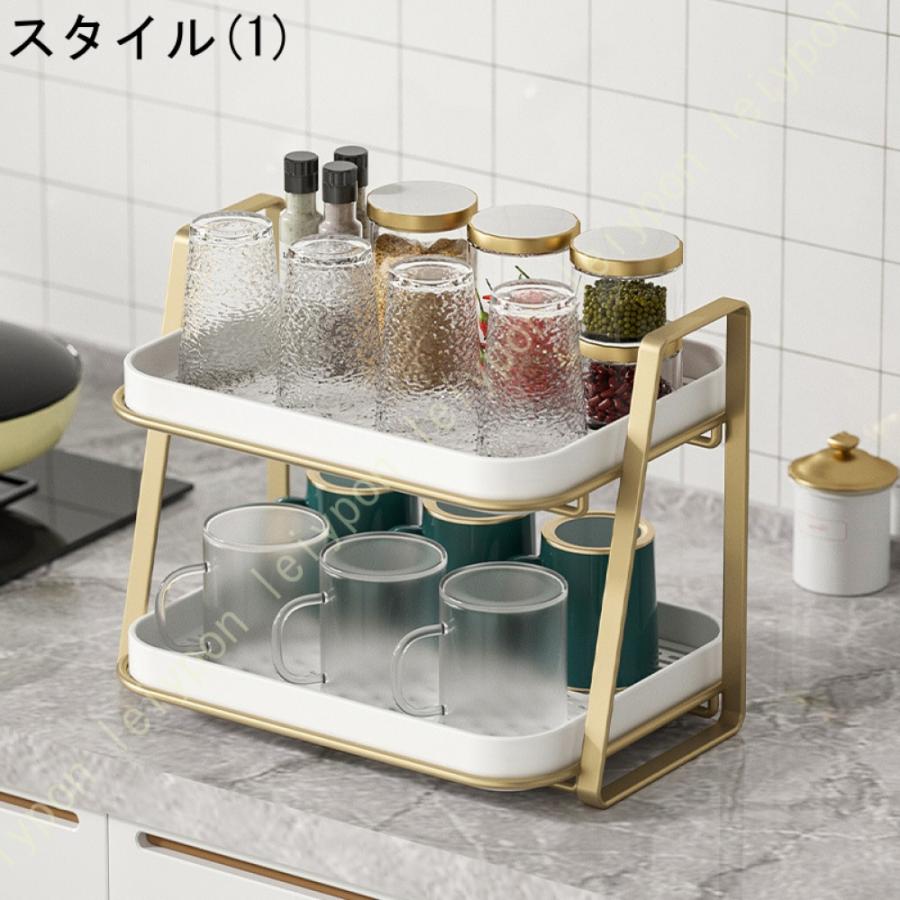 コップ 収納 カップラック 食器 水切りラック 2段 コップスタンド カップ乾燥 カップ収納 水切り お皿ラック 省スペース キッチン収納用 組み立て不要 : leiypon - 通販 ...