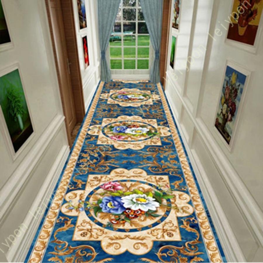 廊下敷きマット カーペット ロールカーペット 玄関マット 滑り止めマット キッチンマット 厳選生地 おしゃれ柄 滑り止めマット 転倒防止 洗える 防音 : hh5-8d4-qklf3 ...